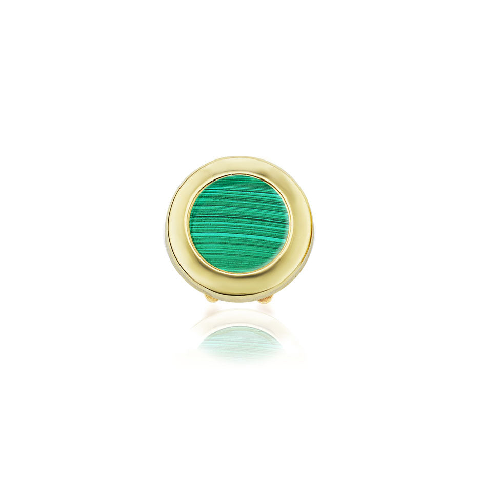 BUTTON COVER MALACHITE – Anna Maccieri Rossi