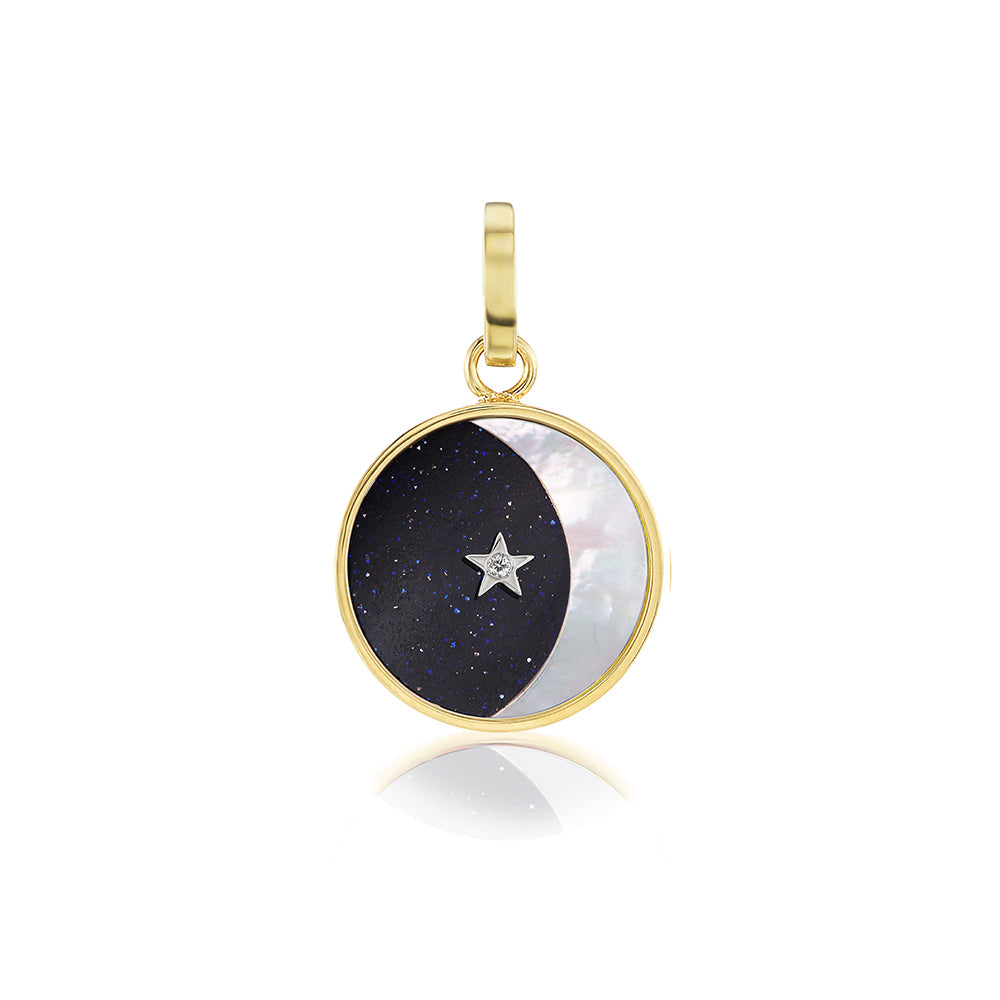 ORA MIDNIGHT MOON CHARM – Anna Maccieri Rossi